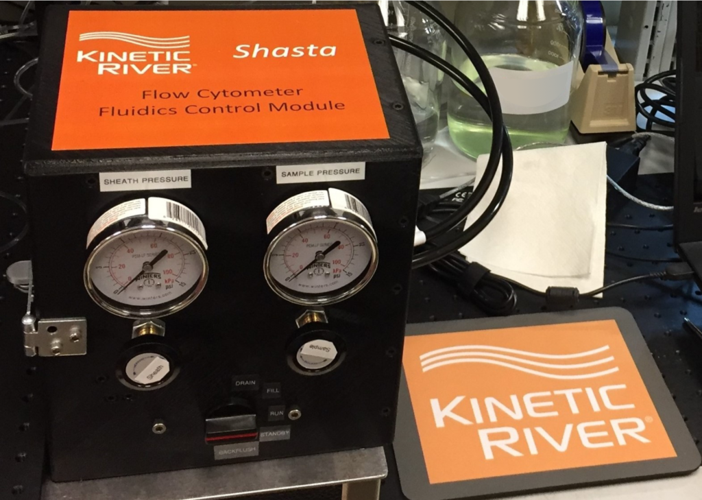 Shasta Custom Fluidics Module Installed - Kinetic River
